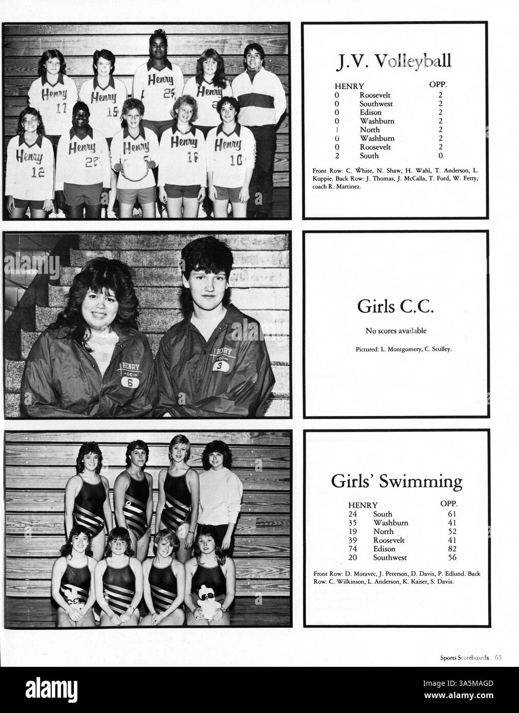 This 1986 patrick henry high yearbook captures highlights from t hi-res ...