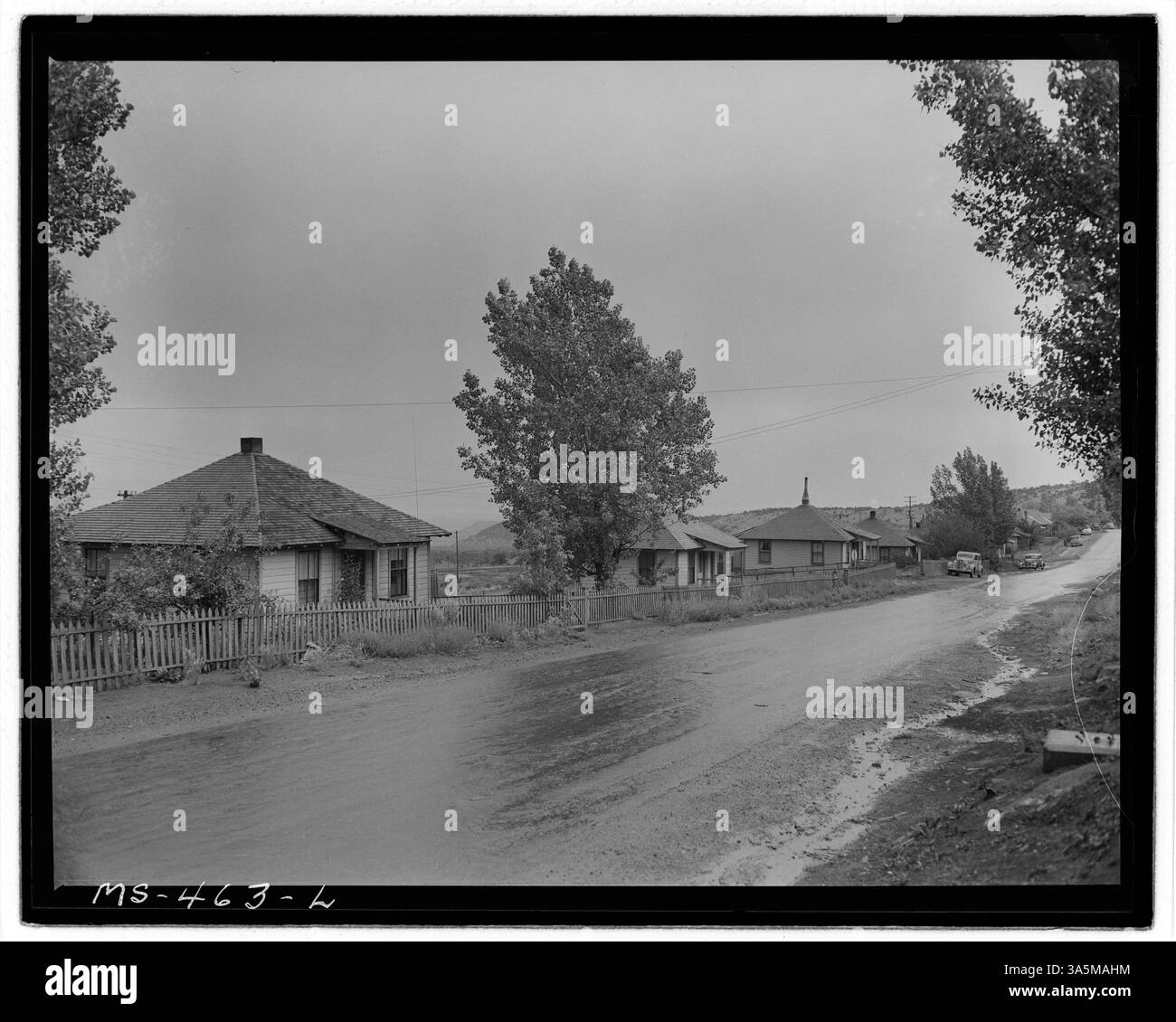 A street running through the United States Fuel Company’s company ...