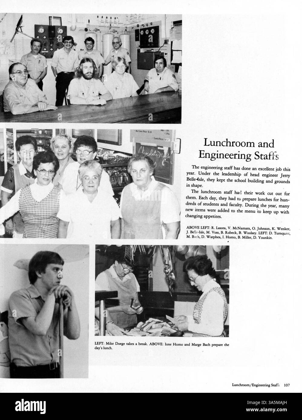 The 1986 Patrick Henry High School yearbook features student ...