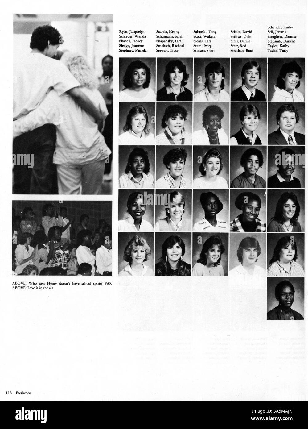 This 1986 yearbook captures the key moments from the 1985-1986 academic ...