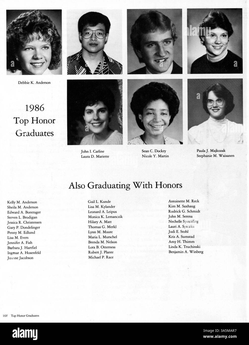 The 1986 yearbook from Patrick Henry High School captures the essence ...