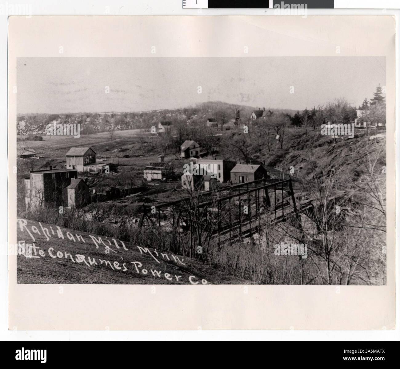 An exterior view of the rapidan mills building hi-res stock photography ...