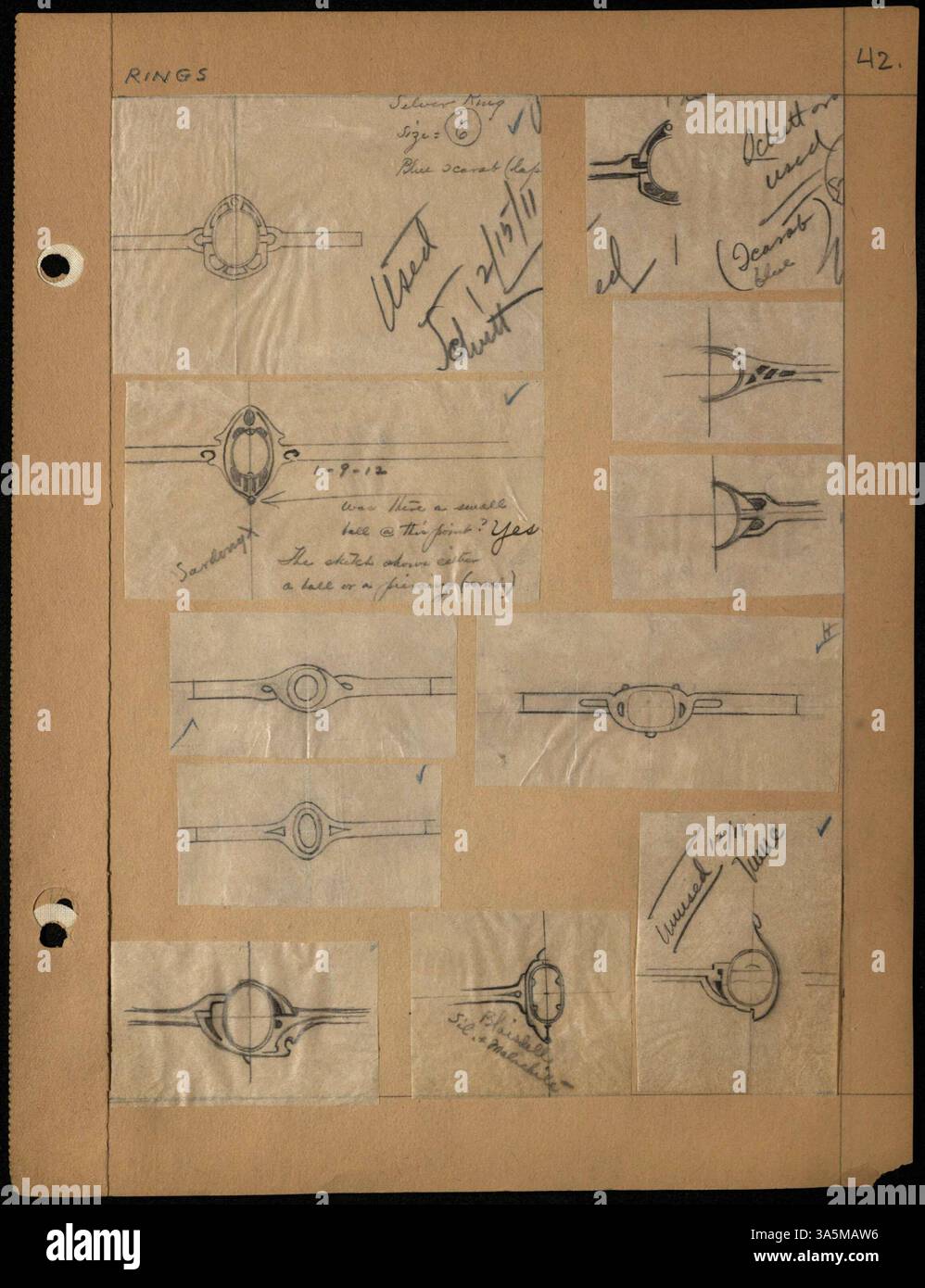 Mary moulton cheneys jewelry designs hi-res stock photography and ...