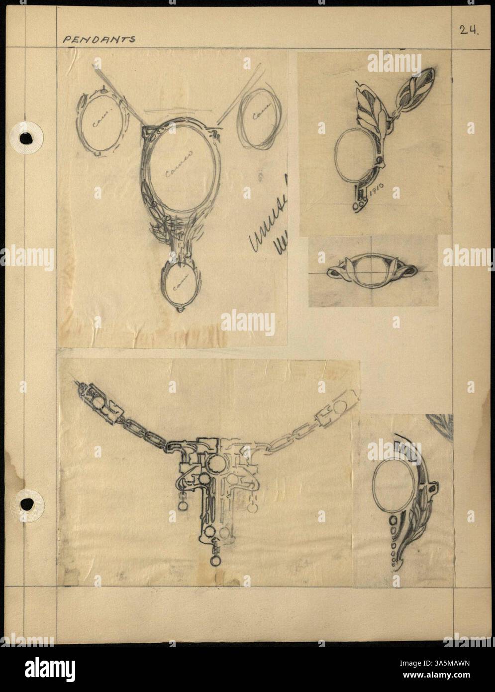 This collection by Mary Moulton Cheney features pencil and ink drawings ...