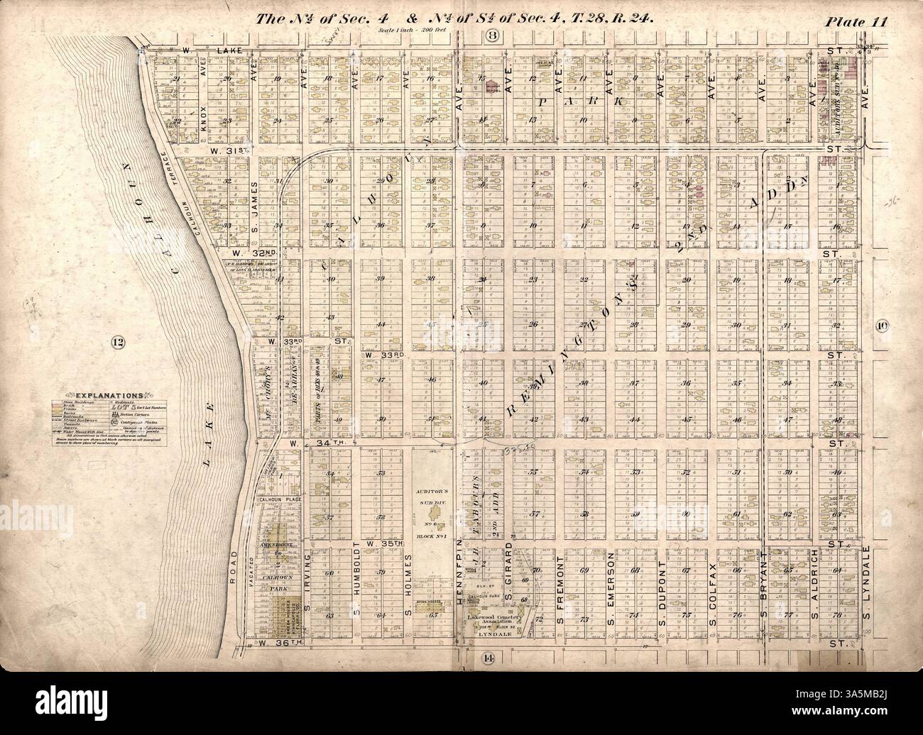 The Atlas of Minneapolis in Hennepin County Library contains extensive ...