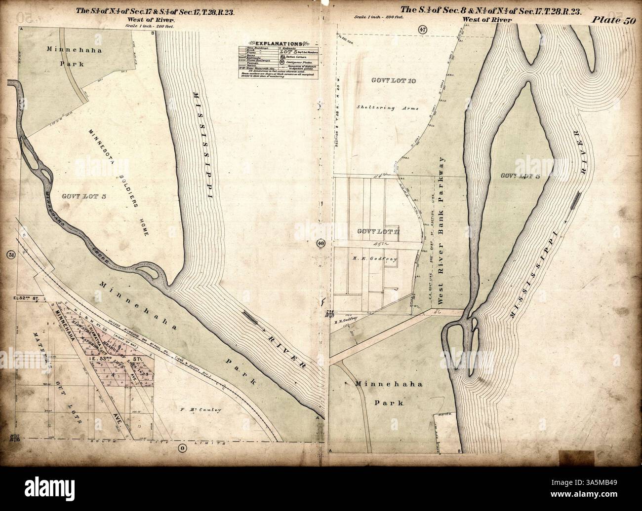 A comprehensive atlas of Minneapolis, featuring complete surveys and ...