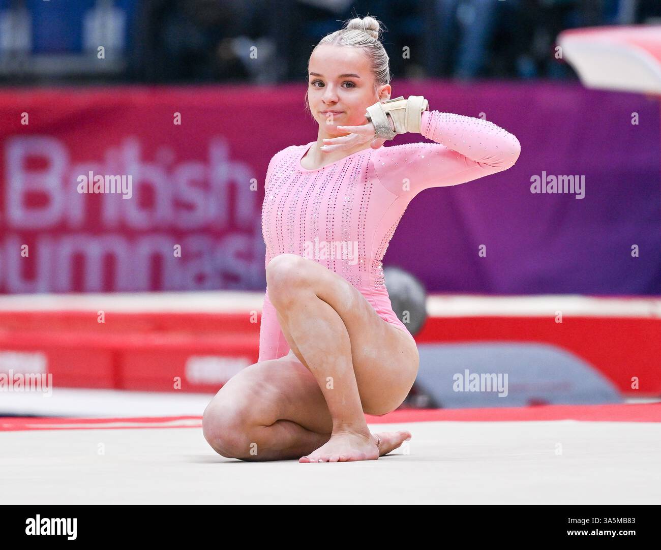 Liverpool, England, UK. 23rd Mar, 2025. STONE Frances competes in the ...