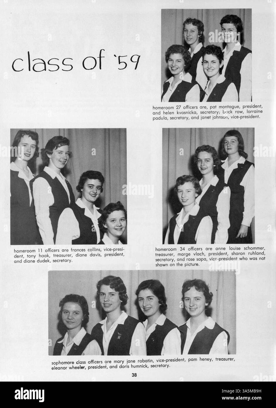 The 1957 Paduan yearbook captures key moments from the 1956-1957 school ...