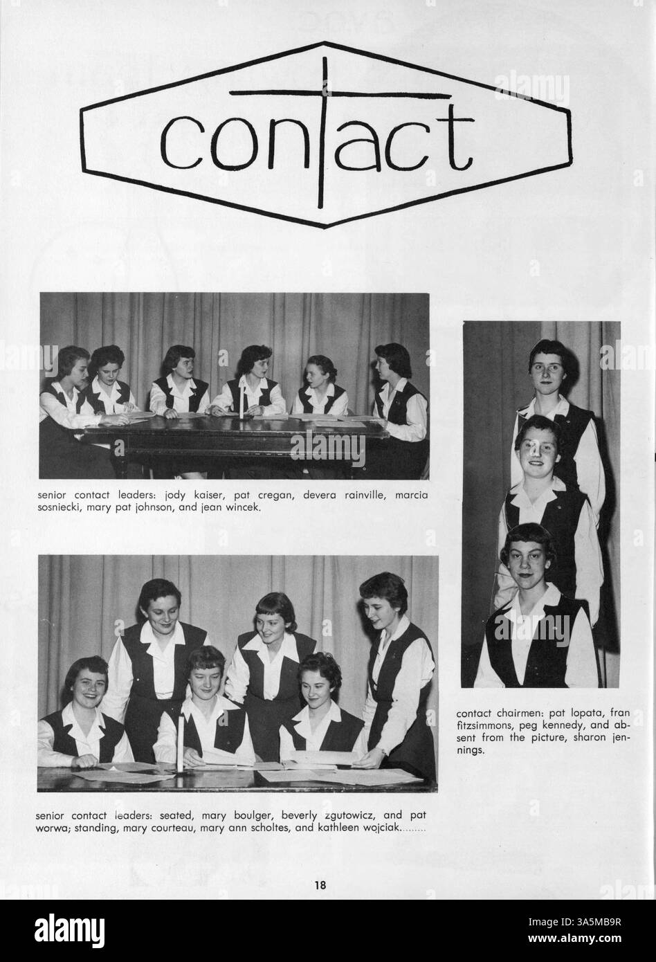 This 1957 Paduan yearbook captures the key moments of St. Anthony High ...