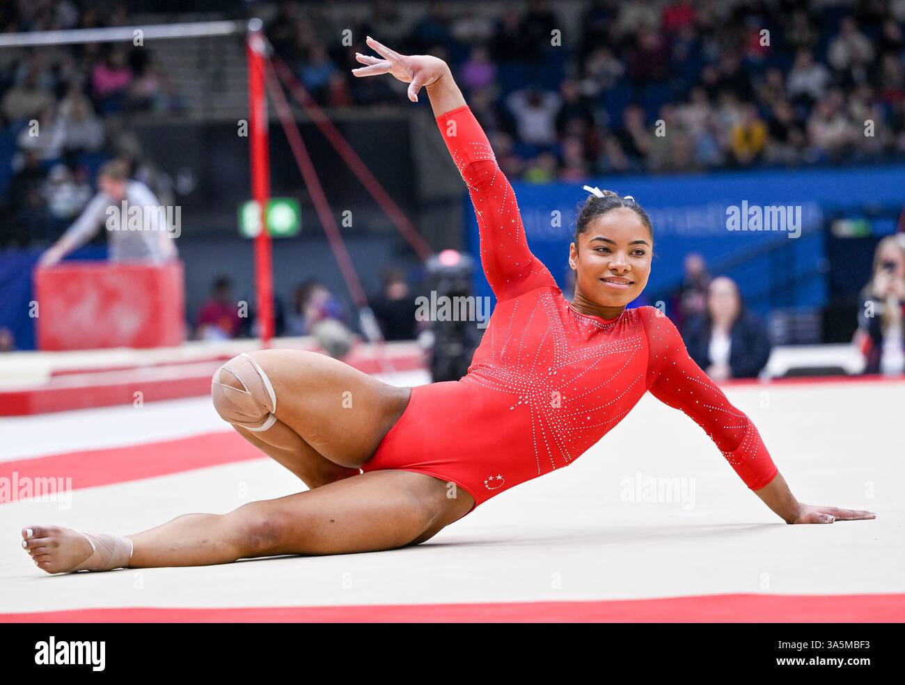 Liverpool, England, UK. 23rd Mar, 2025. LEAT Alia competes in the ...