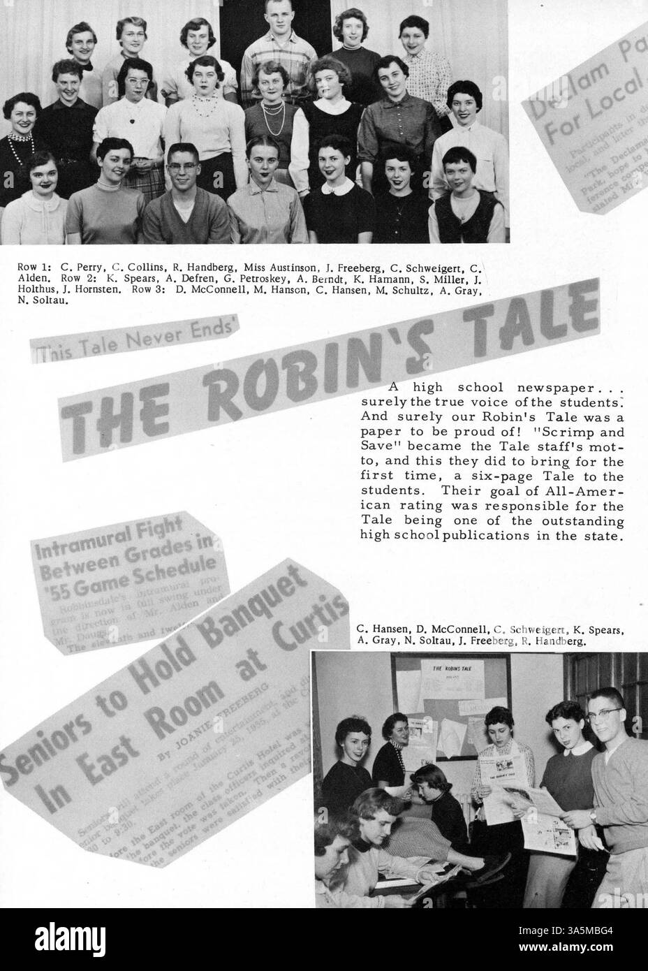 'The Robin 1955' documents the key events, achievements, and activities ...