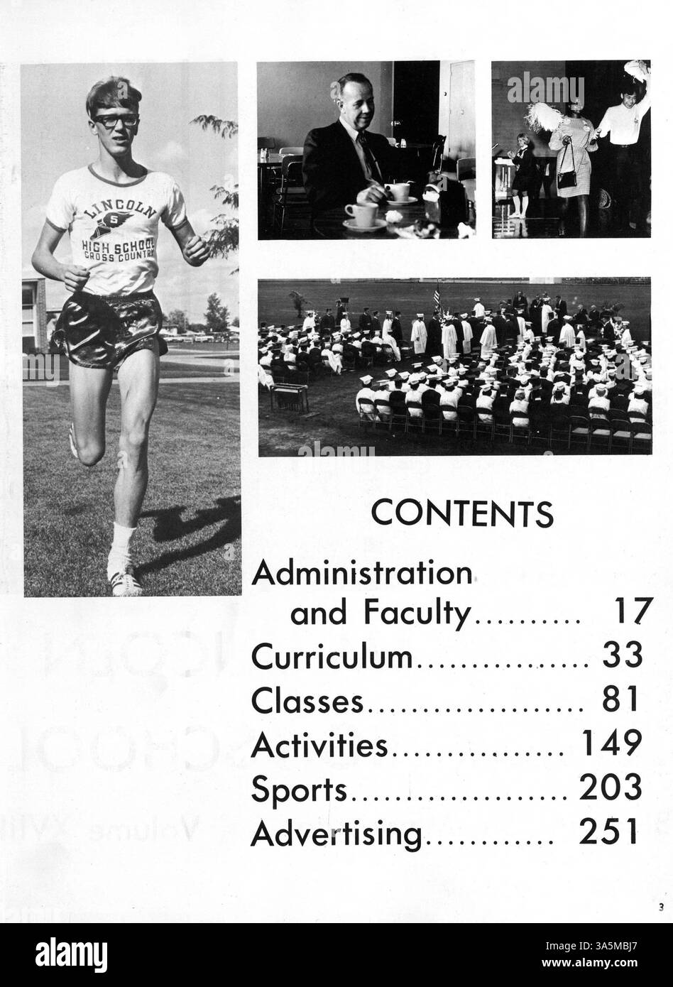The '67 Bear' yearbook from Lincoln High School highlights the diverse ...