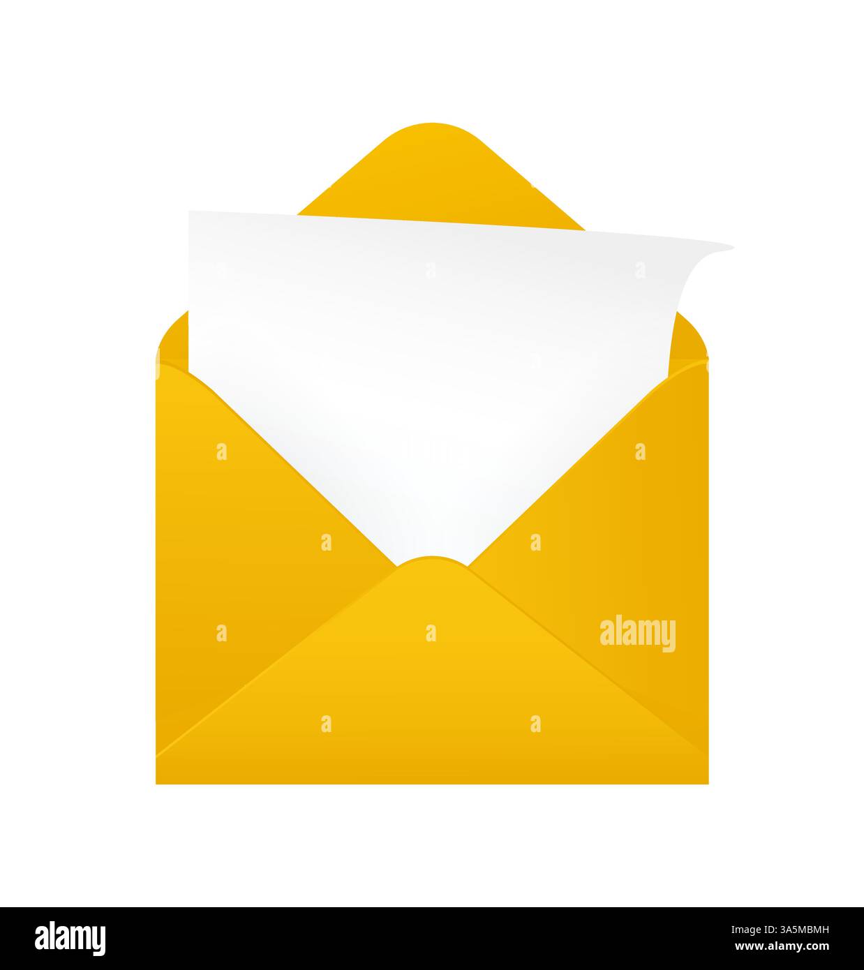 Inbox email mock up Stock Vector Images - Alamy