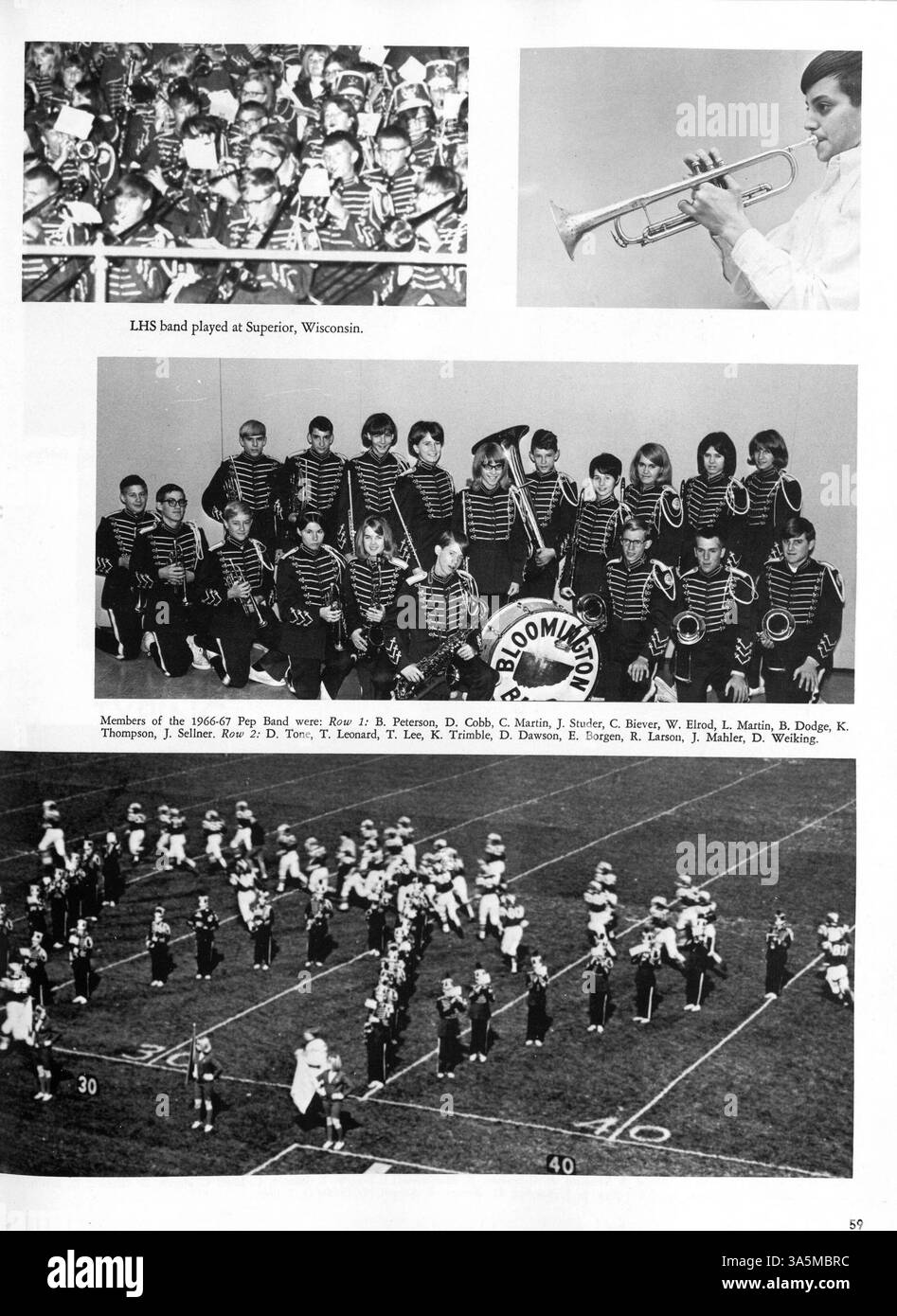 This edition of the '67 Bear' yearbook documents Lincoln High’s student ...