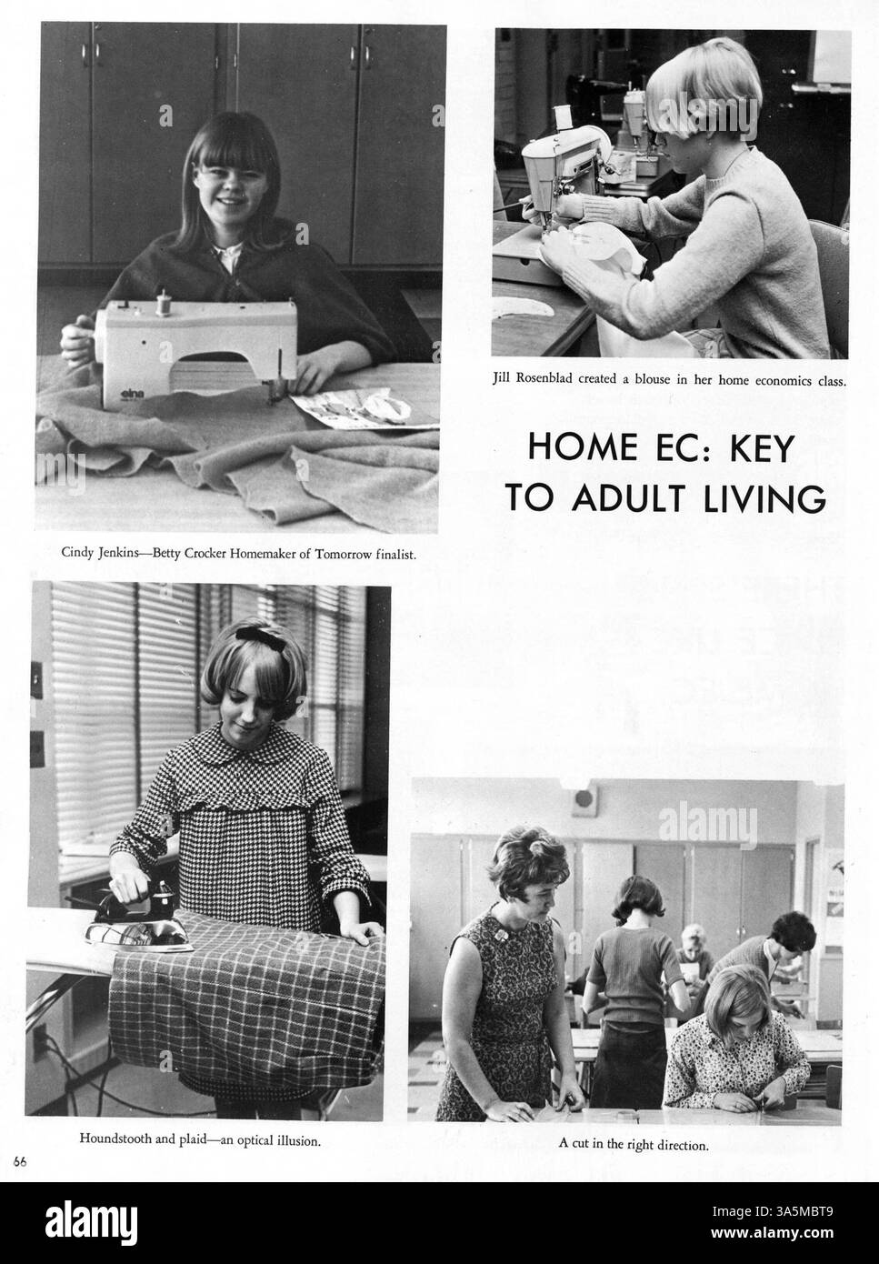 The 1967 '67 Bear' yearbook from Lincoln High School captures student ...