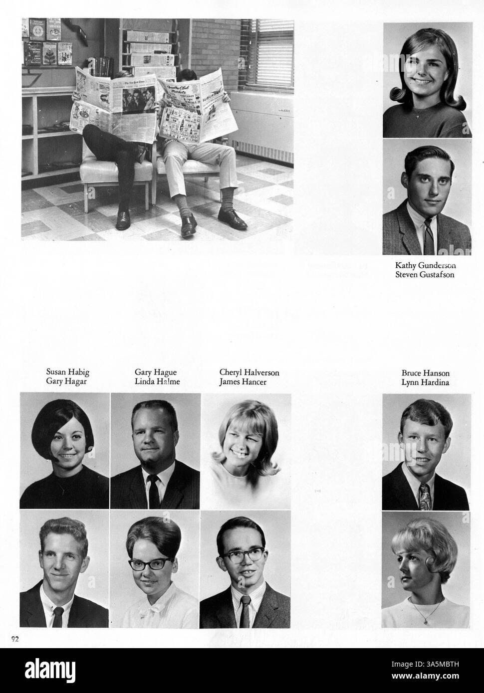 This high school yearbook documents the events, student involvement ...