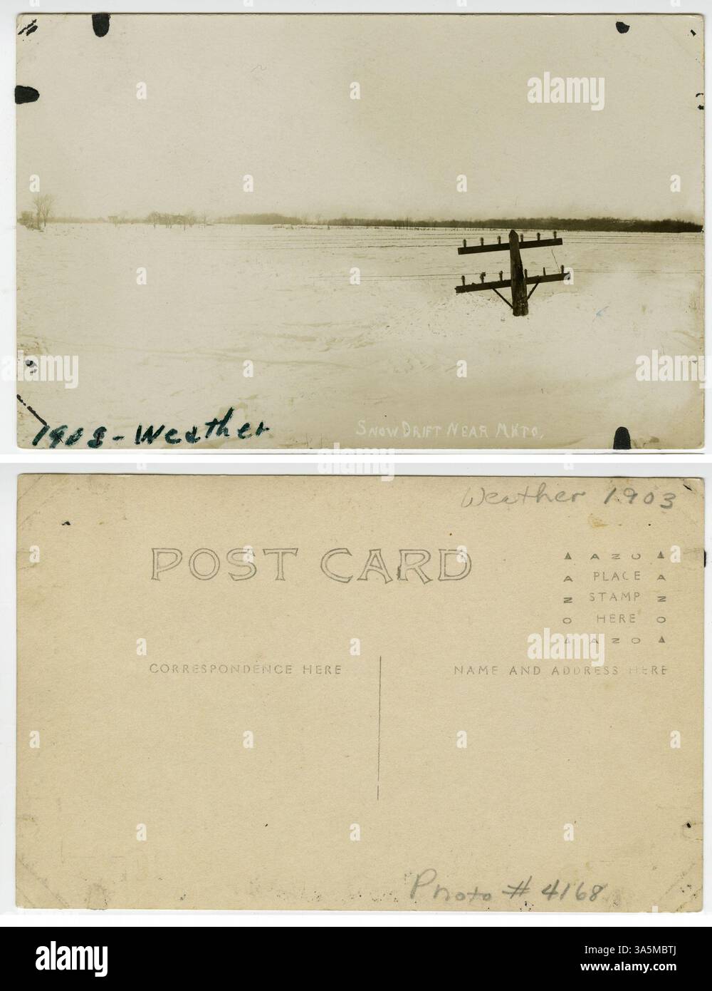 Highlighting the harsh winter landscape in blue earth county hi-res ...