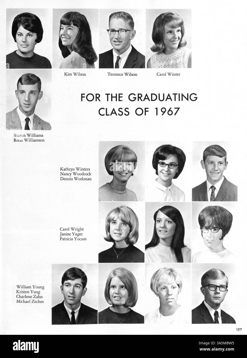 The Lincoln High yearbook for 1967 highlights the key events, student activities, athletics ...