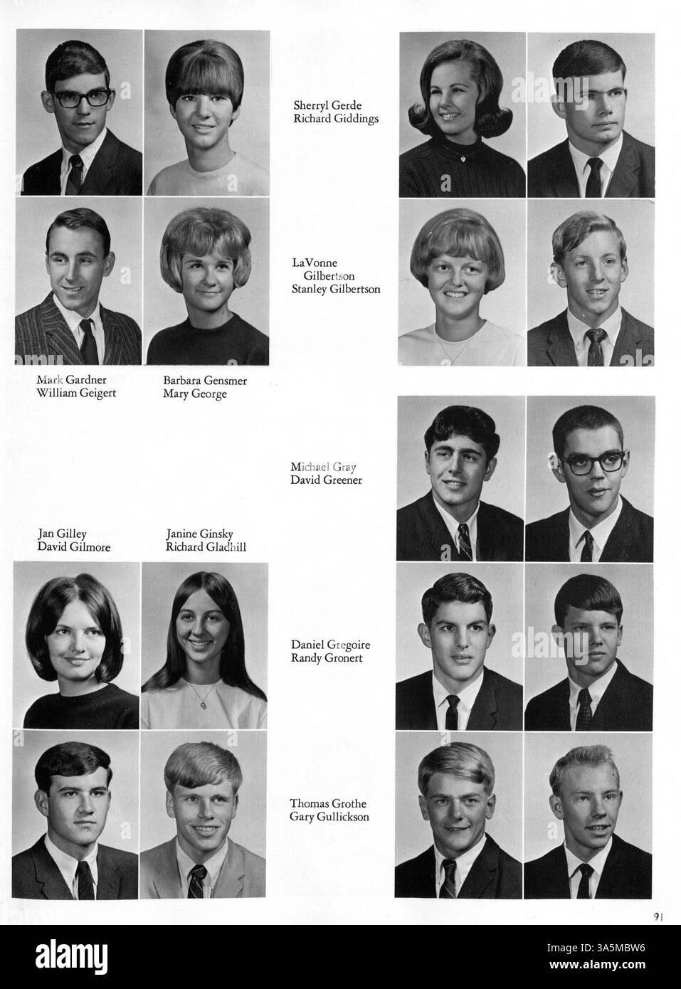 This 1967 yearbook from Lincoln High School captures the significant moments of the 1966-1967 ...