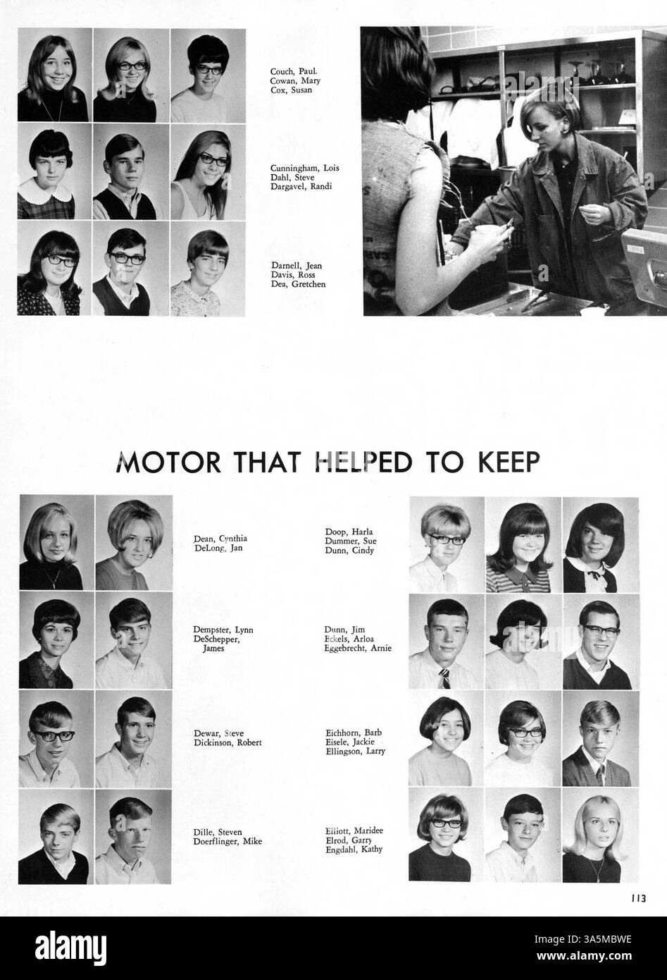 This 1967 Lincoln High yearbook captures the academic year, documenting ...