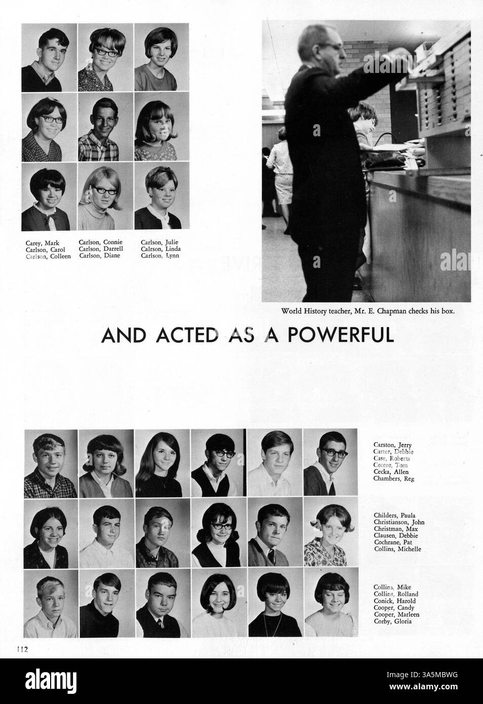 This yearbook from 1967 records the student life at Lincoln High School ...