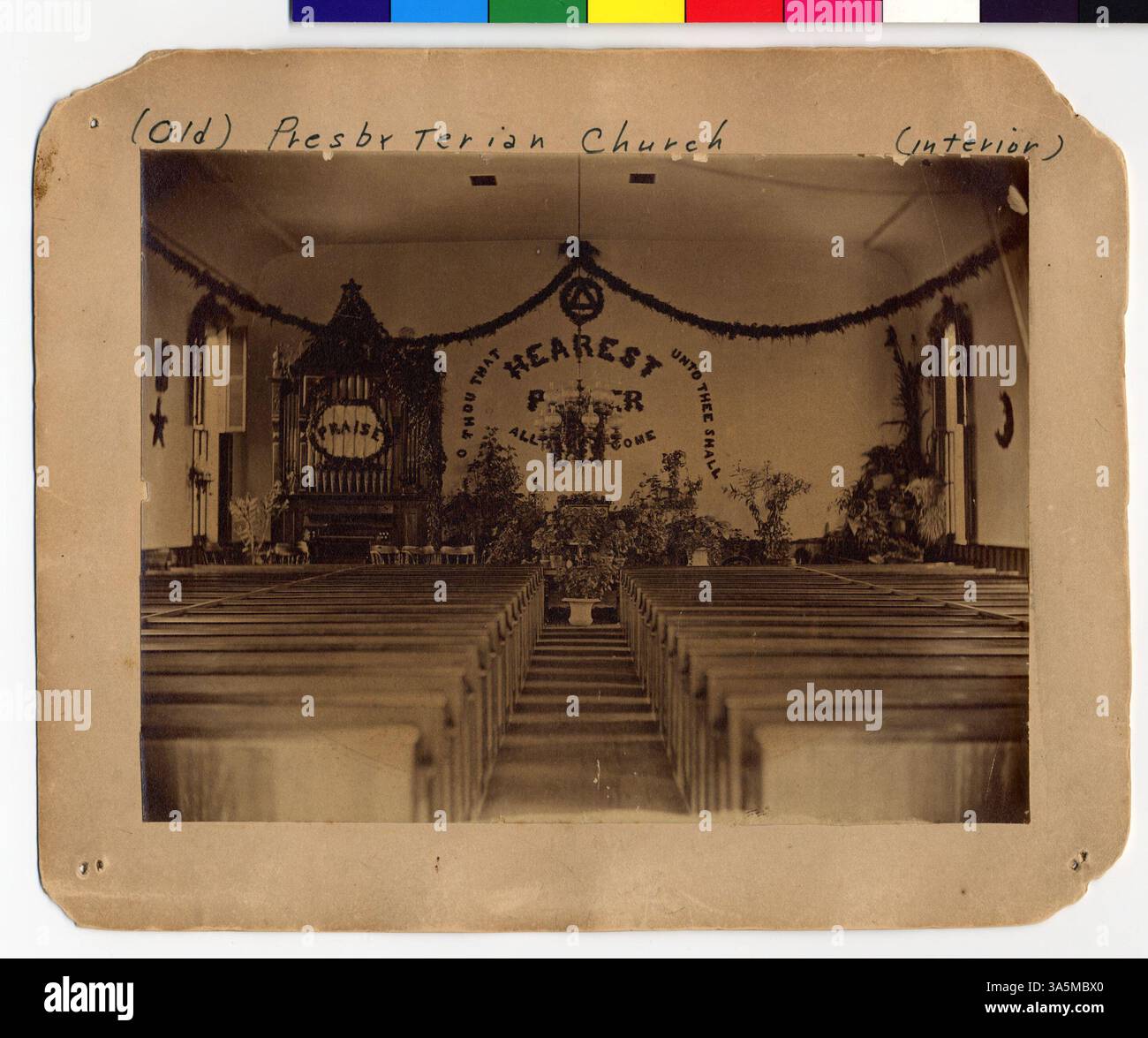 Interior view of the Presbyterian Church in Mankato, showcasing its ...