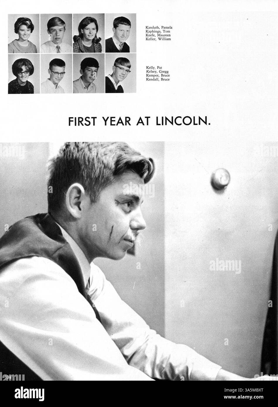 67 bear yearbook from lincoln high school documents the students hi-res ...