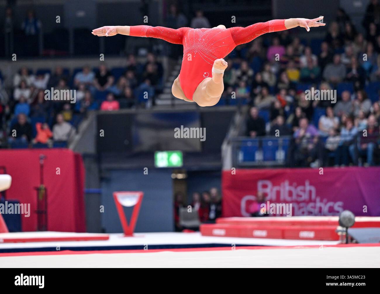 Liverpool, England, UK. 23rd Mar, 2025. LEAT Alia competes in the ...