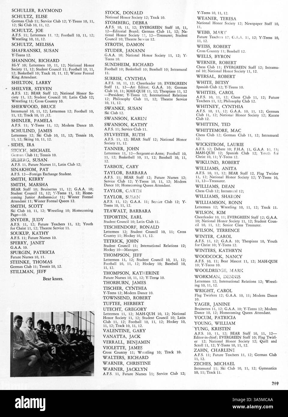 Yearbook documents student and faculty life at lincoln high school hi-res stock photography and ...