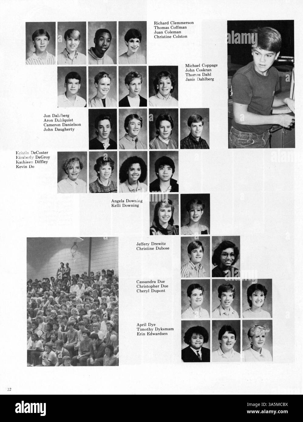 The 1985 Washburn Yearbook reflects on the key events of the 1984-1985 ...