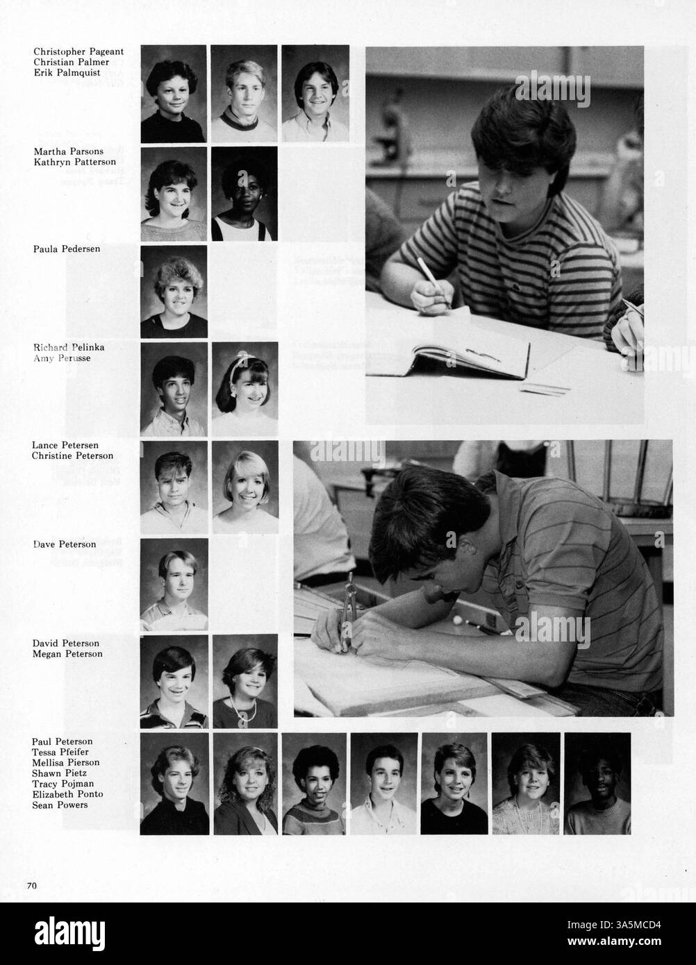The 1985 Wahian Yearbook documents the 1984-1985 school year at ...