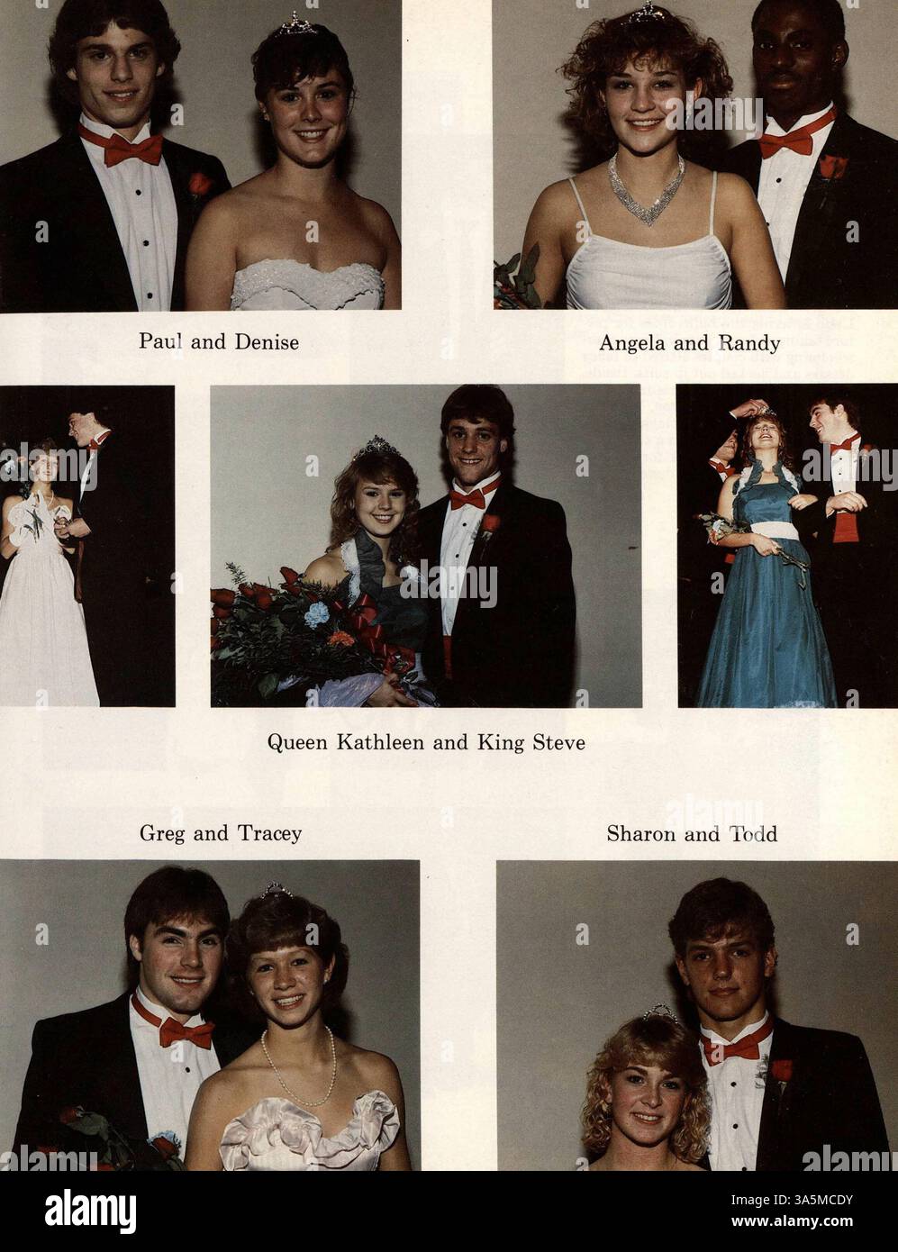 This yearbook from 1985 features students, teachers, athletic teams ...