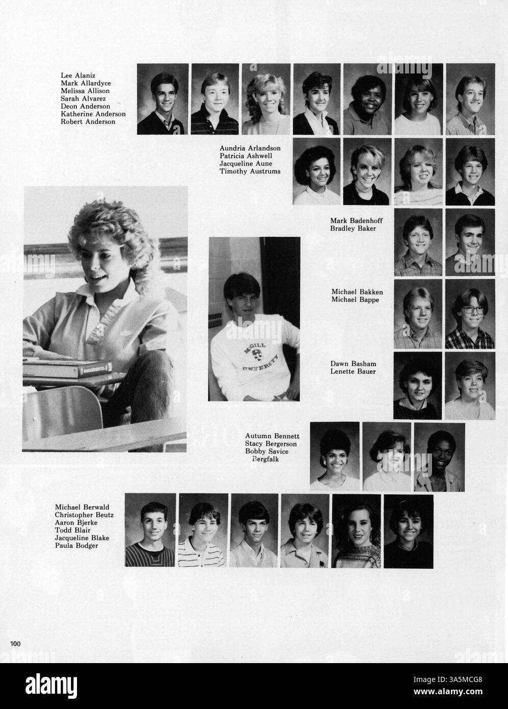 This 1985 Wahian Yearbook commemorates the 1984-1985 academic year at ...