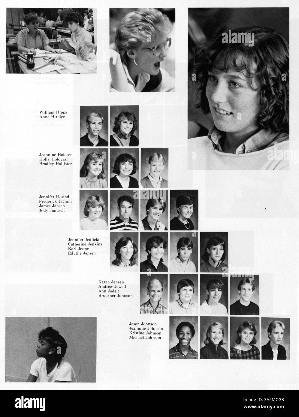 The 1985 Washburn High School Yearbook captures student life, faculty, extracurricular ...
