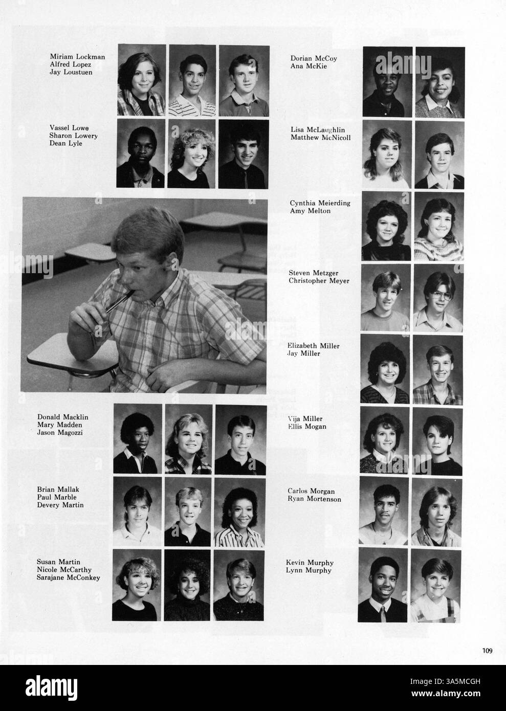 The 1985 edition of Washburn High School's yearbook, 'The Wahian ...