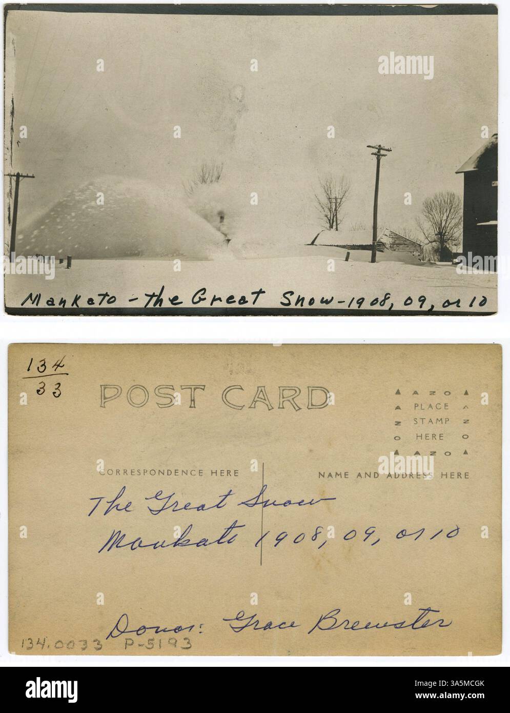 Showcasing the heavy snow and winter conditions in the region hi-res stock photography and ...