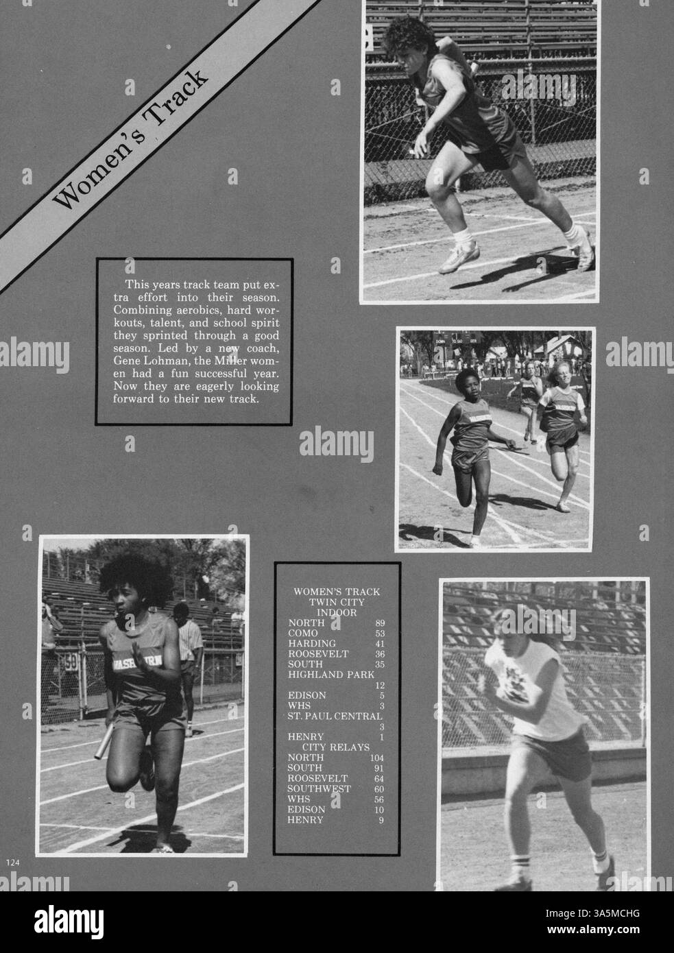 The 1985 edition of Washburn High School's Yearbook documents student ...