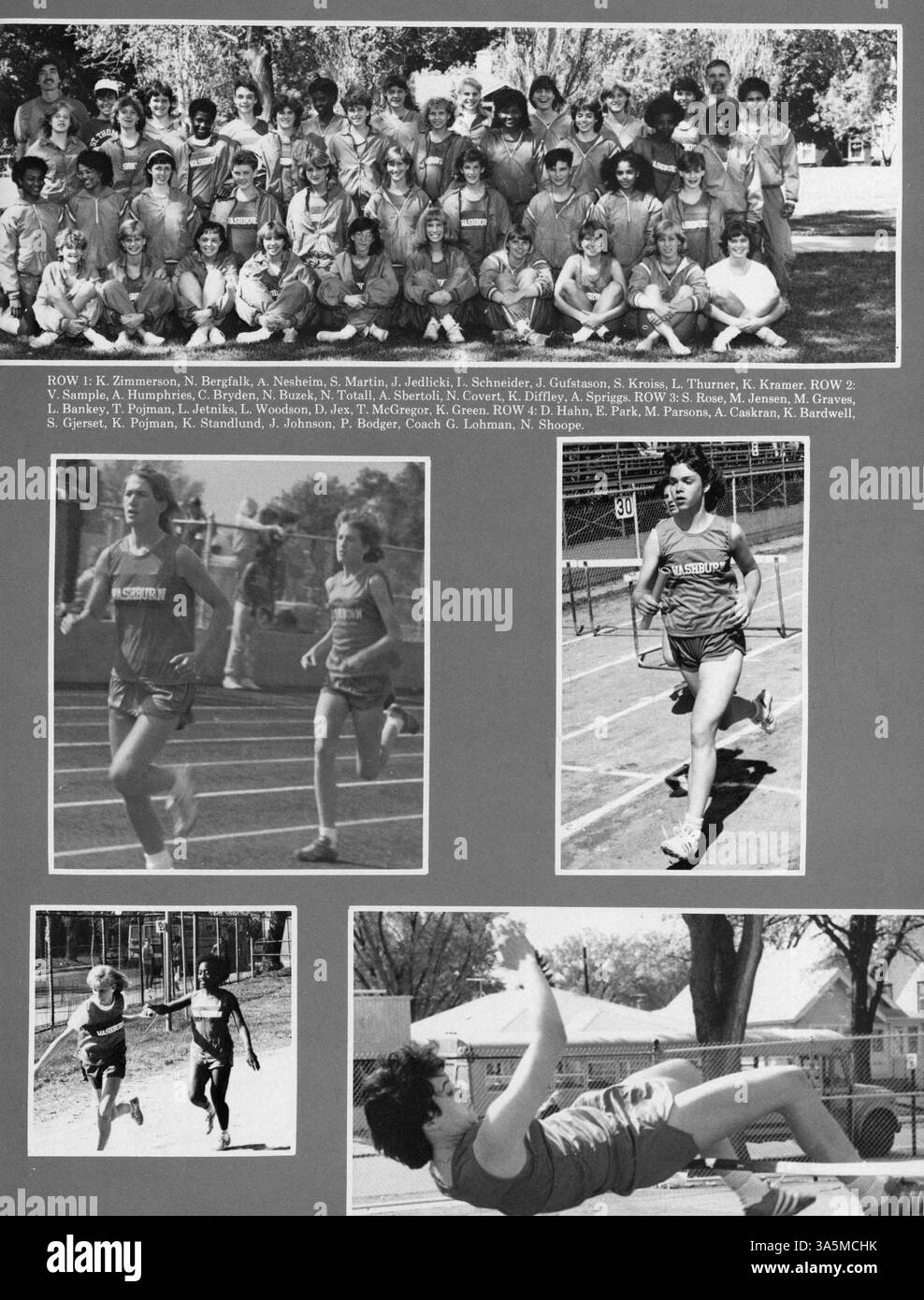 The 1985 Washburn Yearbook highlights the activities and memories of ...