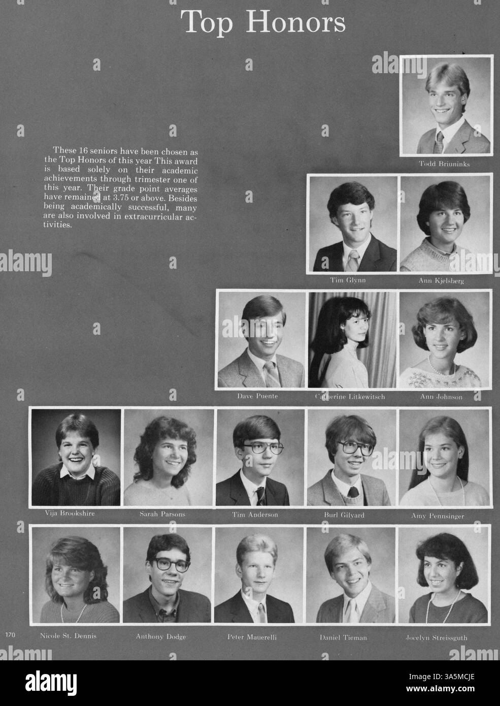 The 1985 Washburn Yearbook provides a visual record of student and ...