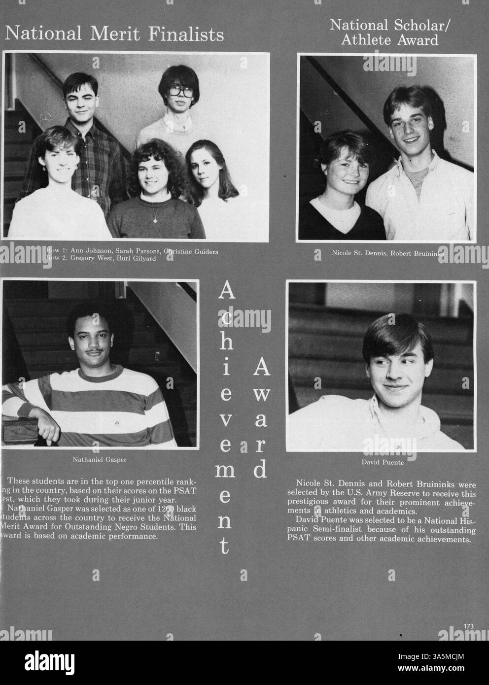 The 1985 Washburn Yearbook highlights significant school events ...