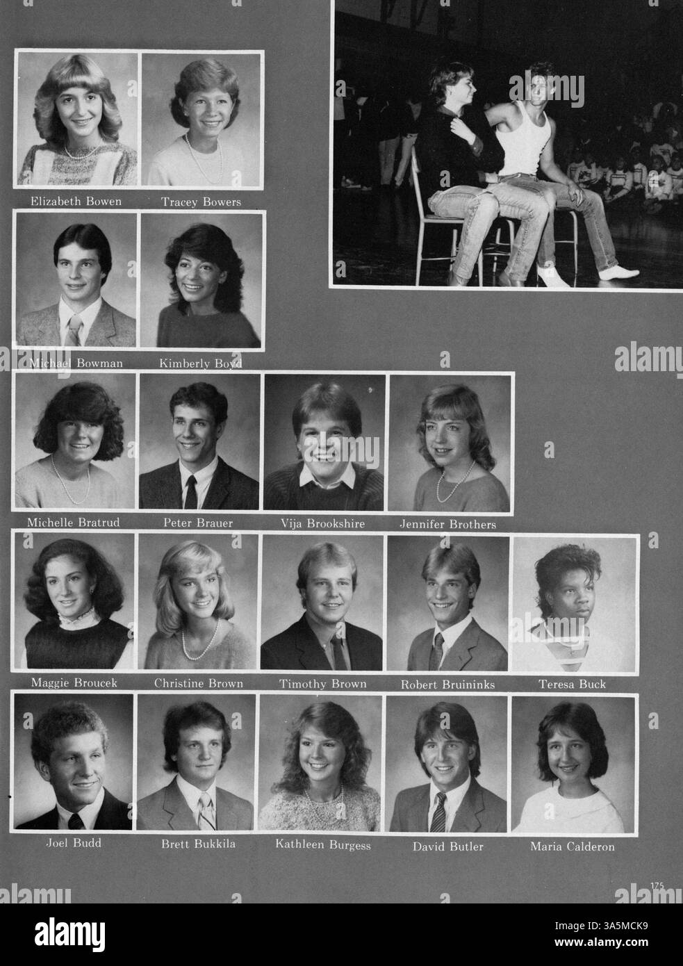 The 1985 Washburn Yearbook documents the key events of the 1984-1985 ...