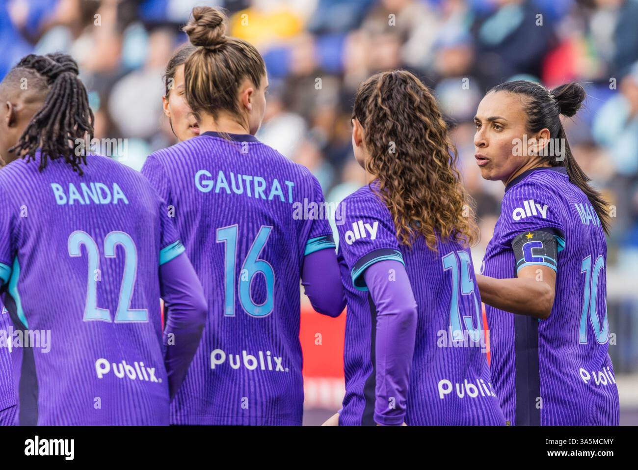 Marta of Orlando Pride celebrates after scoring the team's second goal ...
