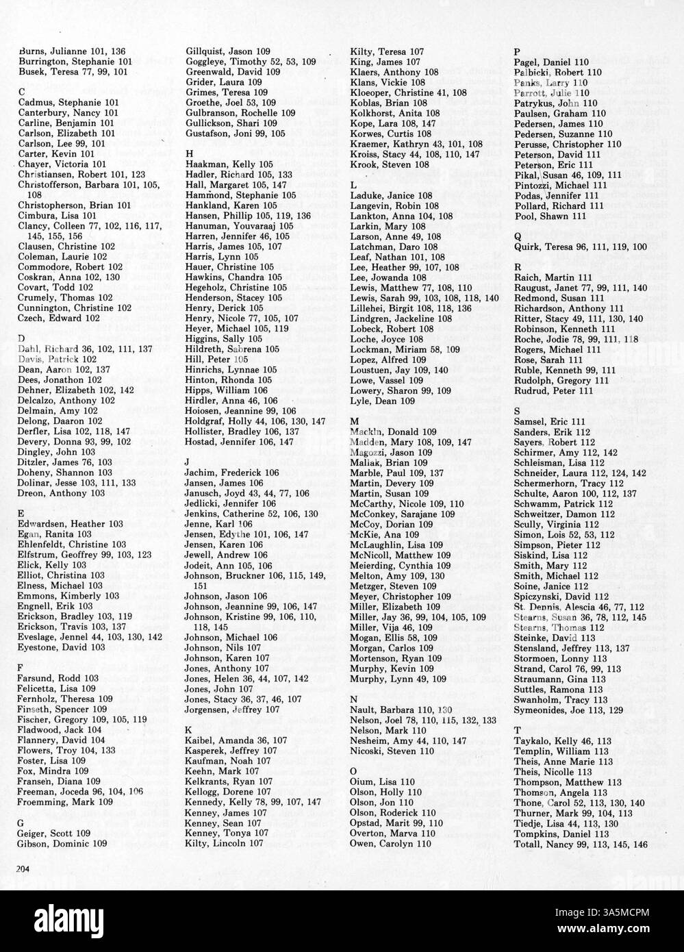 This high school yearbook for 1985 records significant events from the ...