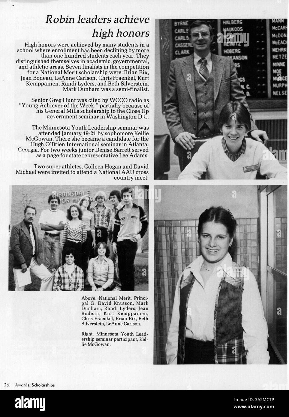 This high school yearbook, Robin '79, highlights the activities and achievements of Robbinsdale ...