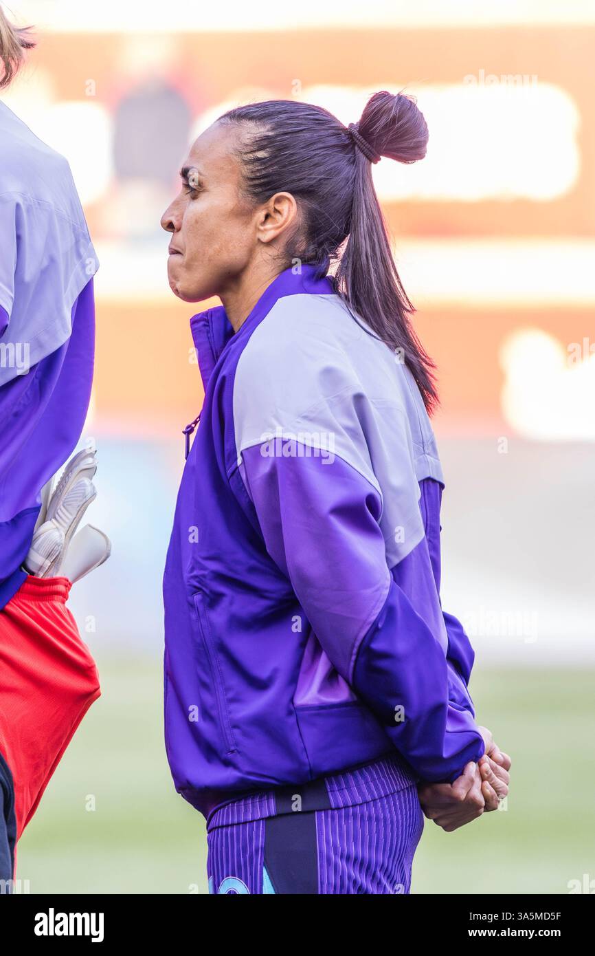 Harrison, United States . 23rd Mar, 2025. Marta of Orlando Pride during ...