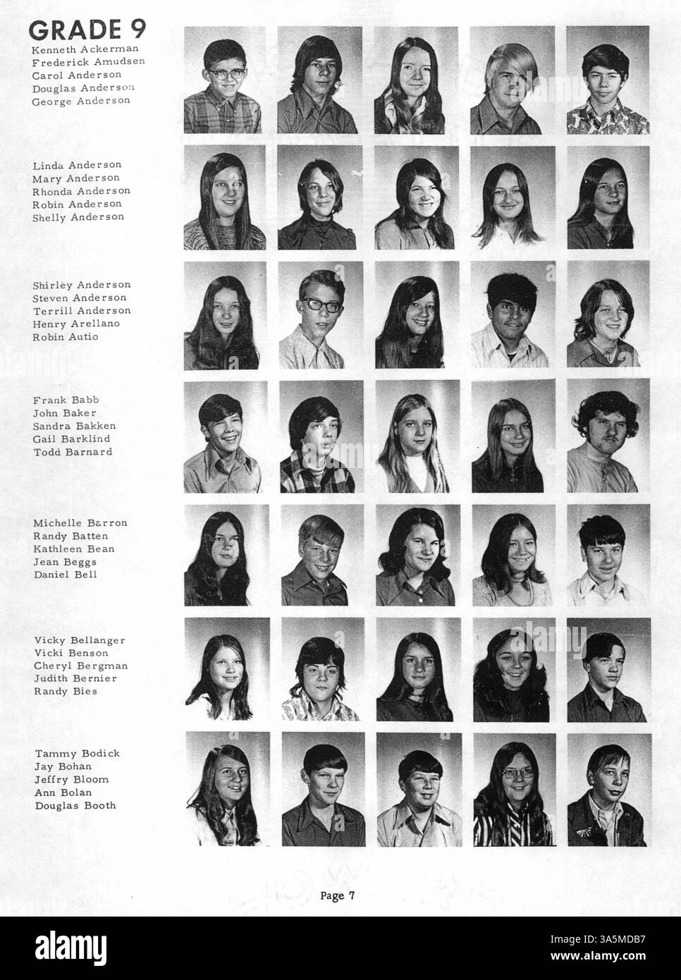 This yearbook from Jordan Jr. High (1972) documents the students ...