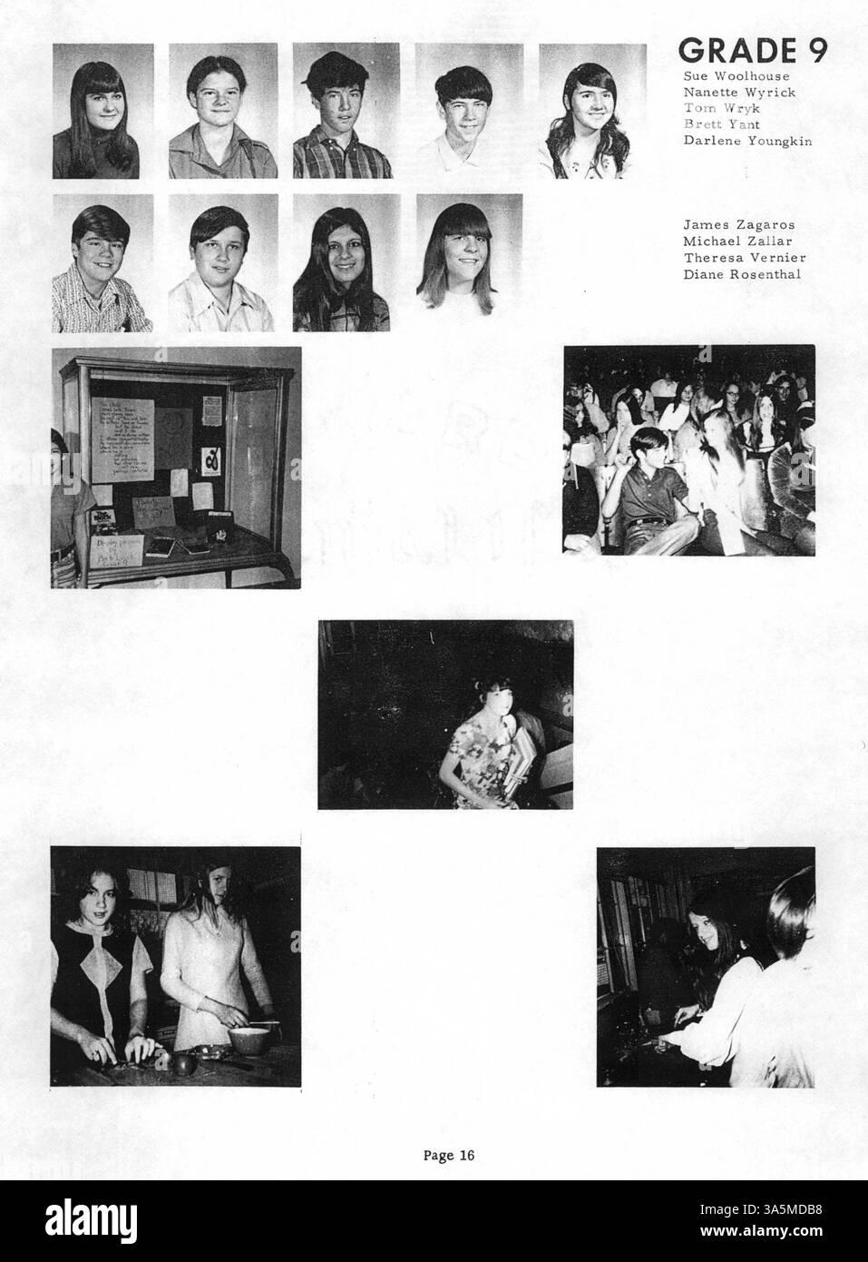 This 1972 yearbook from Jordan Jr. High showcases students, teachers ...
