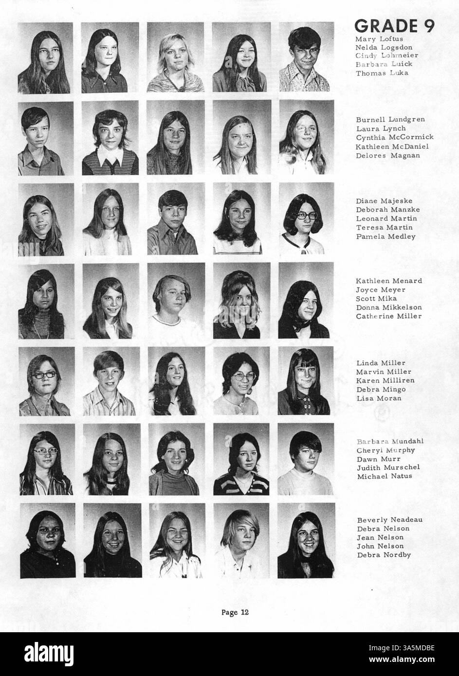 The 1972 Jordan Jr. High yearbook records students, teachers, and ...