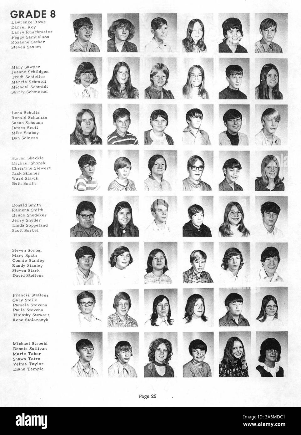 This 1972 Jordan Jr. High yearbook documents the students, teachers ...