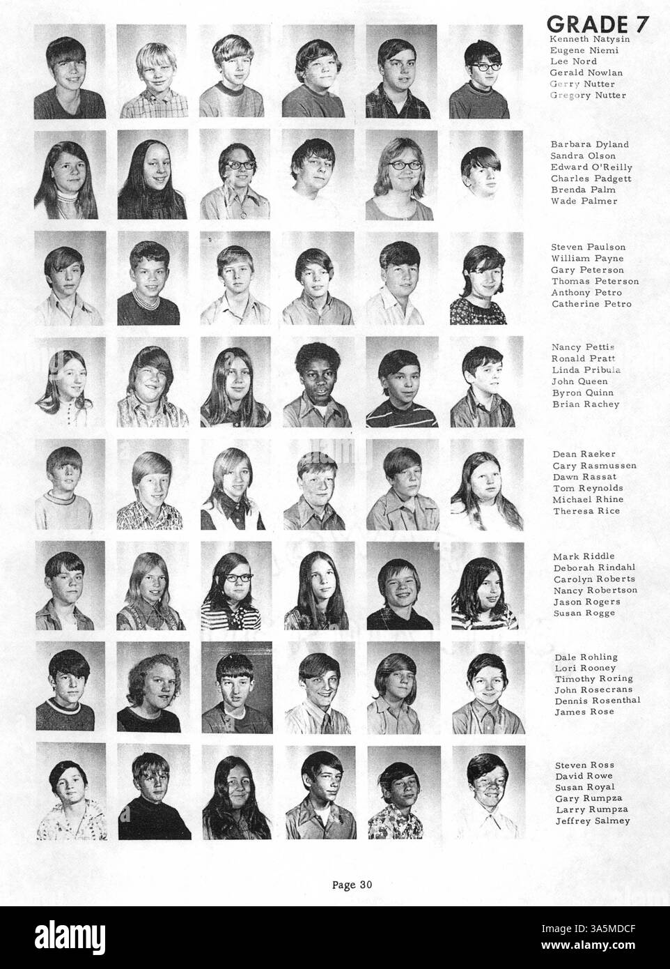 This 1972 yearbook from Jordan Jr. High documents the students ...